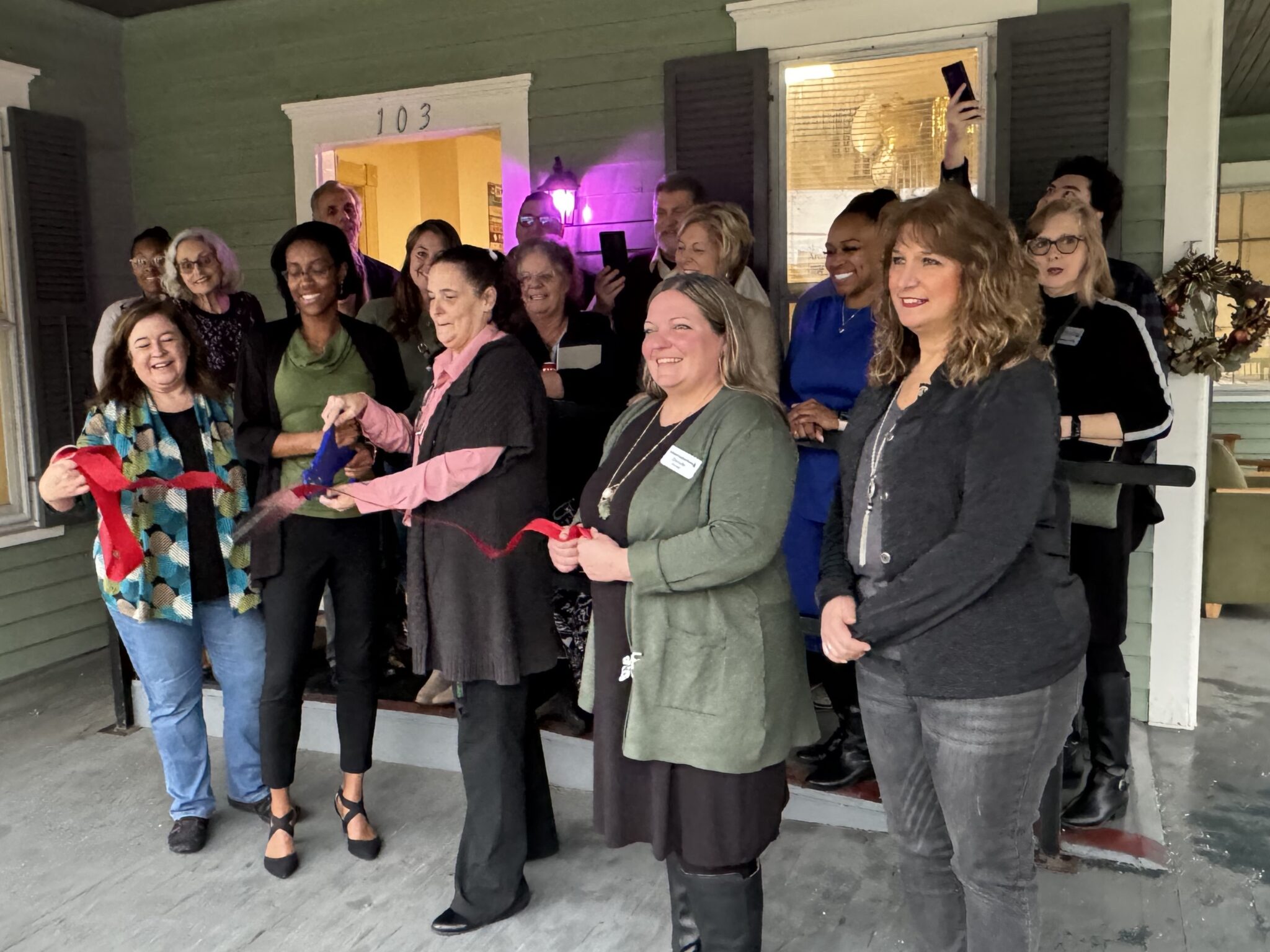 Staff Attend the Ribbon Cutting of The Spot – Town of Denton, MD